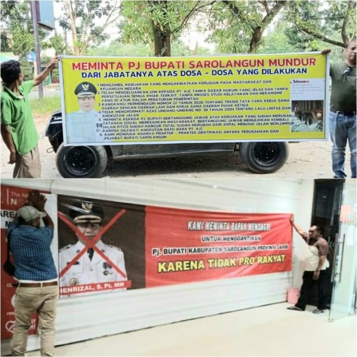 LSM GPKK Dan LPPNRI Minta Pj Bupati Sarolangun, Henrizal Mundur Dari ...
